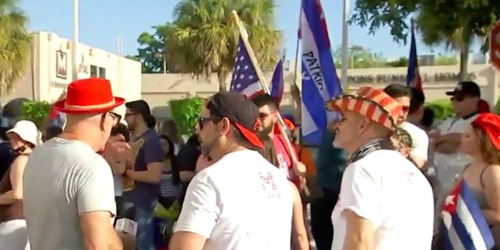 Cuban-Americans speak out against regime, rally for nation's fight for ...