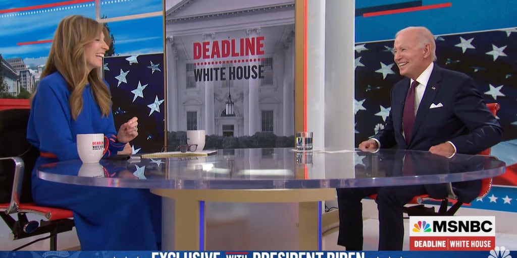 MSNBC's Nicolle Wallace fawns over President Biden, laughs repeatedly ...