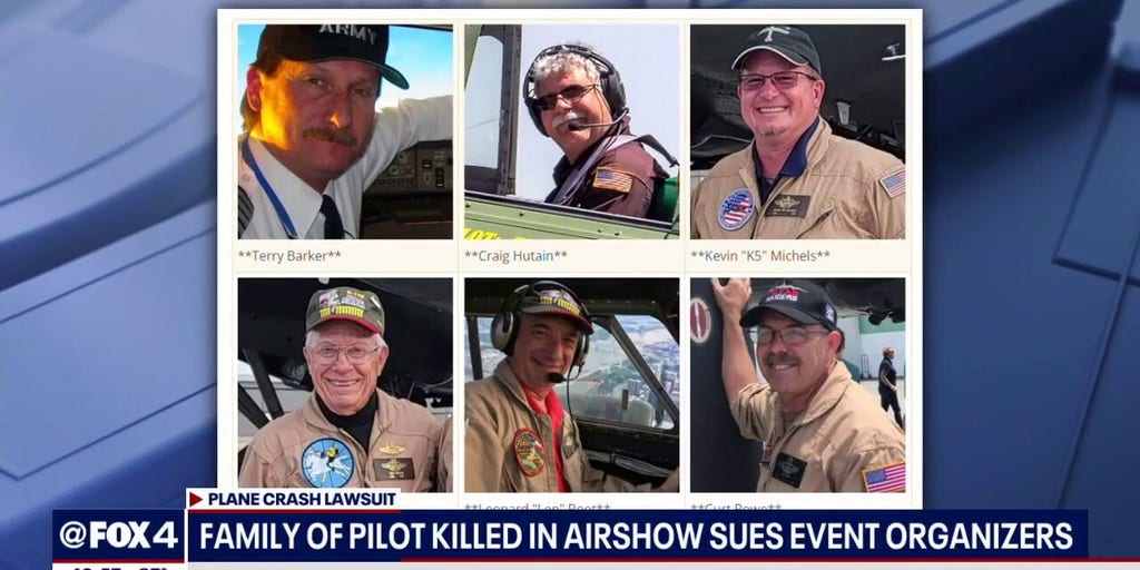 Family of pilot killed in crash sues Texas air show organizers | Fox ...