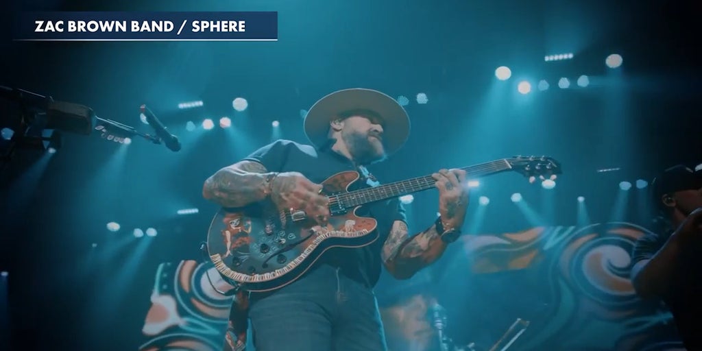 Zac Brown on new album and Las Vegas Sphere show | Fox News Video