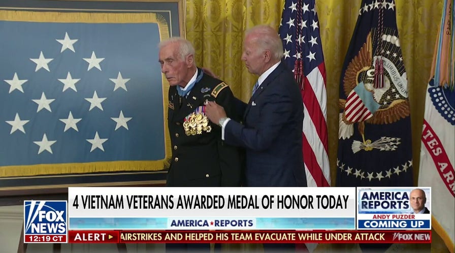 Biden Awards Medal Of Honor To Four Vietnam Veterans Fox News