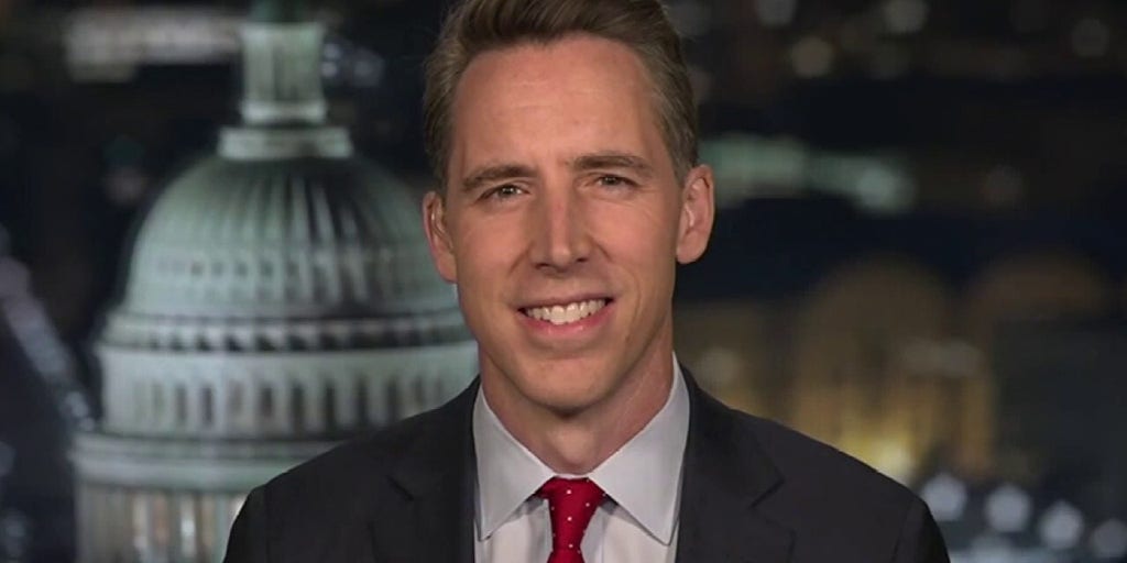 Josh Hawley: Biden is abusing law enforcement to criminalize the ...