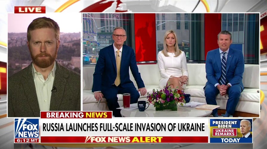 Russia Invades Ukraine In Largest European Attack Since Wwii Fox News
