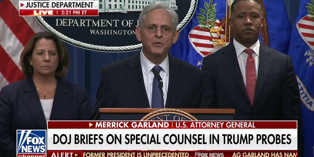 Ag Garland Announces Special Counsel To Investigate Trump Fox News Video