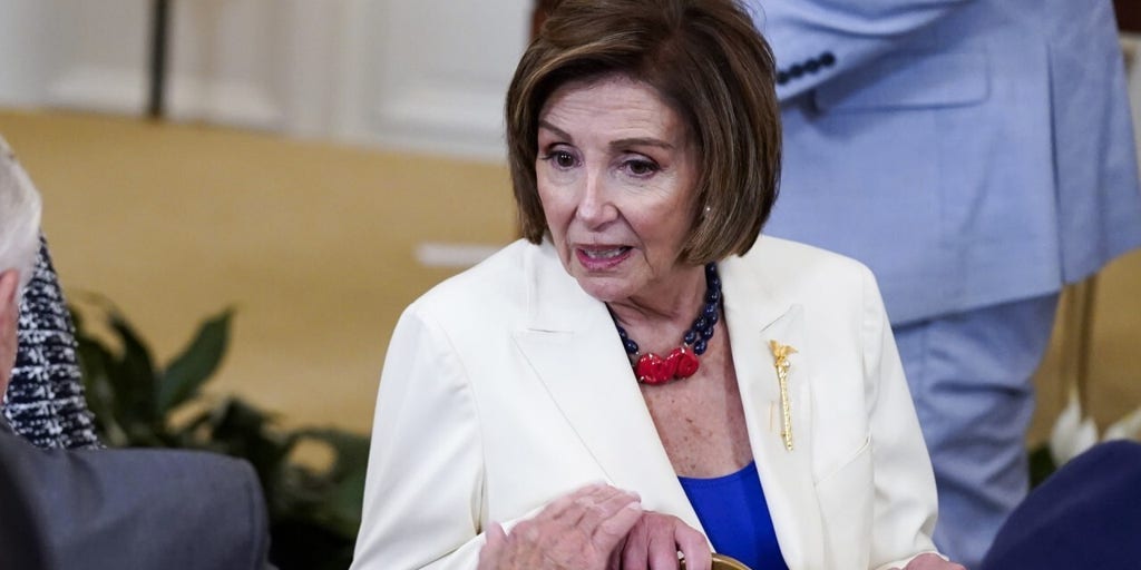 Nancy Pelosi Slammed For Attending Wh Event Without Mask Fox News Video