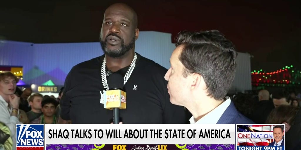Shaq gets ‘real’ with Will Cain and talks about the state of America ...