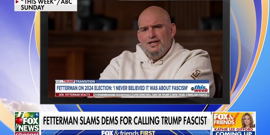 Sen. John Fetterman praised for condemning Democrats who call Trump ...