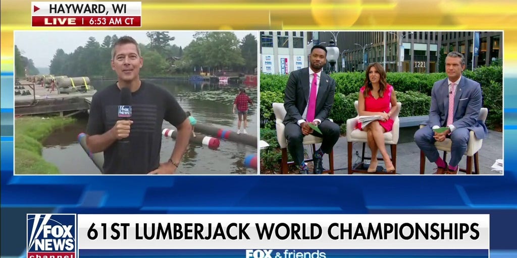 Sean Duffy checks-in from the 61st Lumberjack World Championships | Fox ...