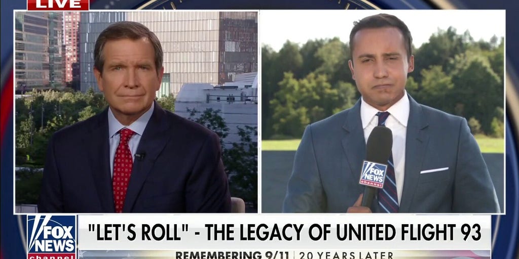 Bryan Llenas reports from crash site of United Flight 93 | Fox News Video