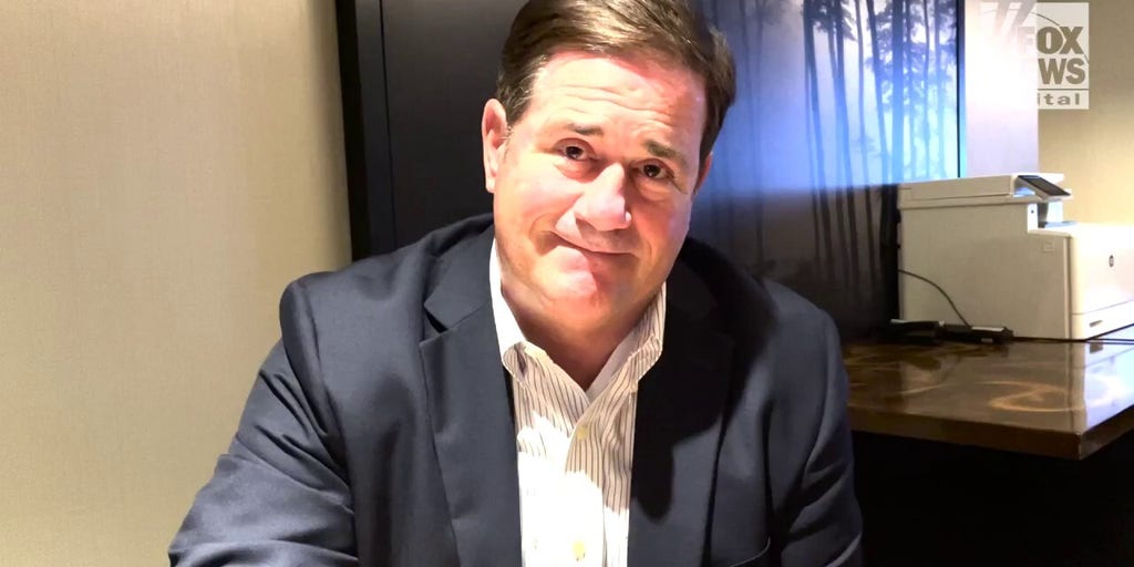 Republican Gov. Doug Ducey of Arizona speaks on Trump's impact on the ...