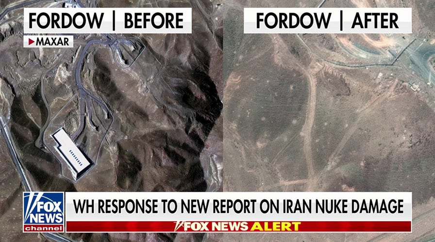 White House responds to new report on Iran nuke facility damage | Fox News Video