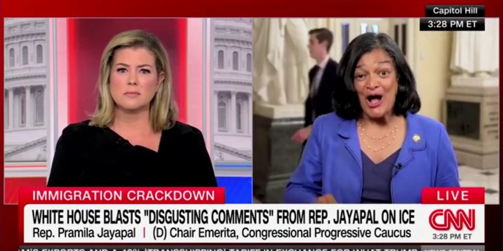 Rep. Jayapal defends calling ICE ‘a terrorist force’ | Fox News Video