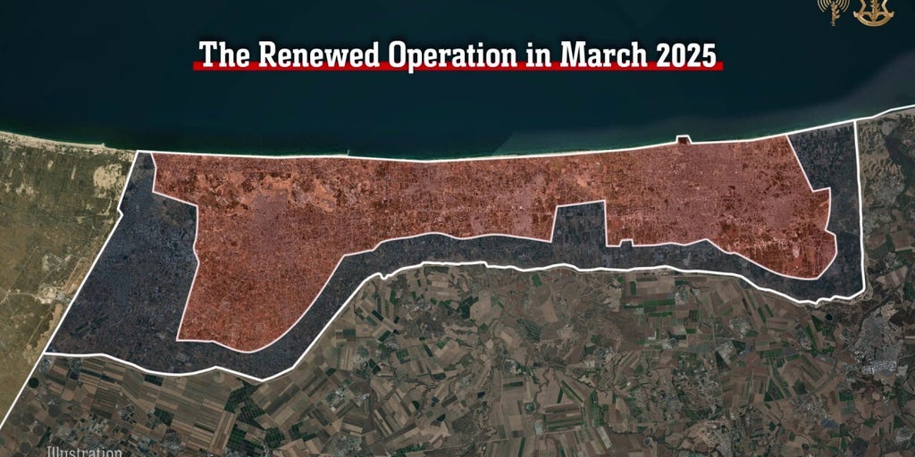 Infographic shows Israel's latest ground offensive into Gaza City | Fox ...