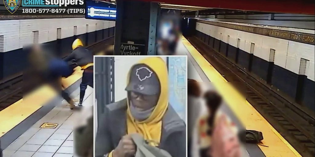 Video shows man shoving stranger onto Brooklyn subway tracks | Fox News ...
