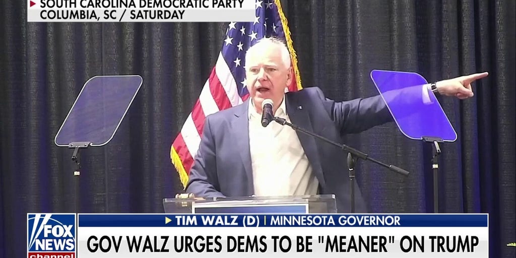 Screaming Tim Walz tells Democrats to 'bully the sh--' out of Trump ...