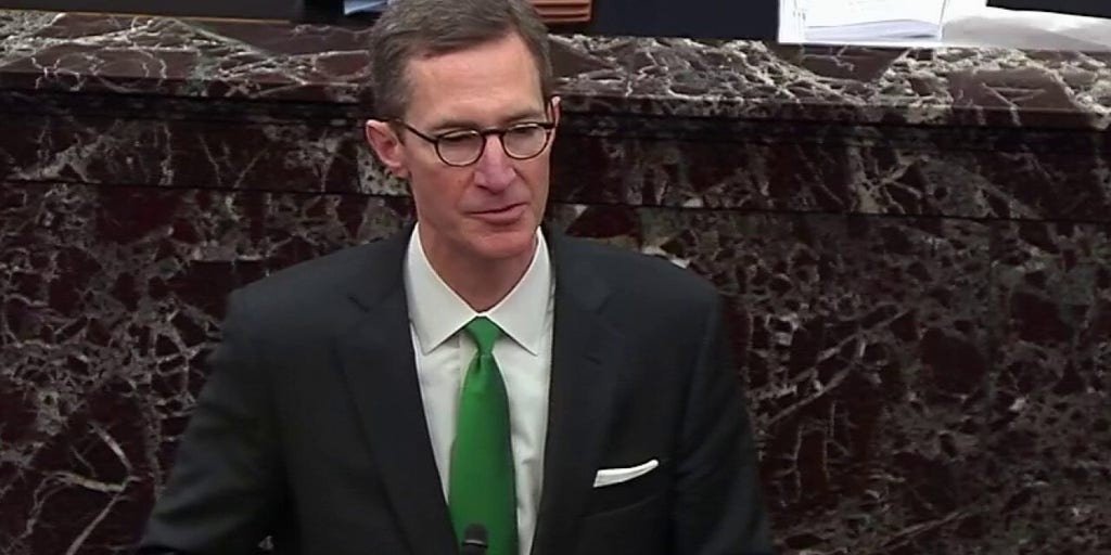 Patrick Philbin says articles of impeachment are defective, Senate ...