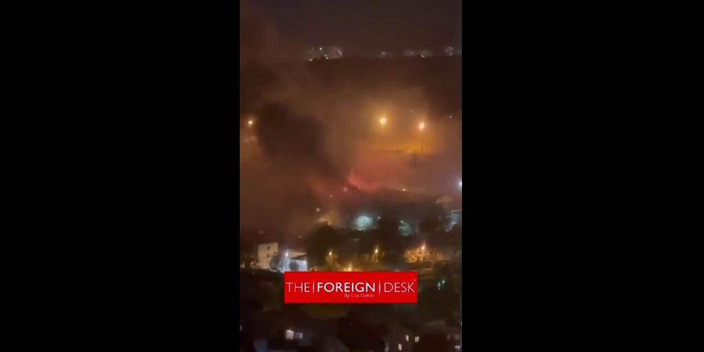 Iran's Evin Prison in flames amid anti-regime protests | Fox News Video