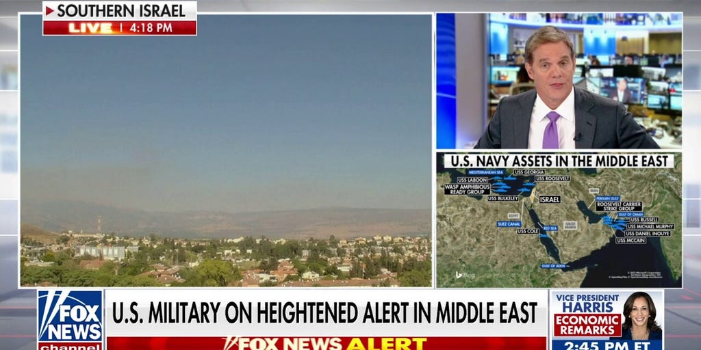 US military on heightened alert in the Middle East | Fox News Video