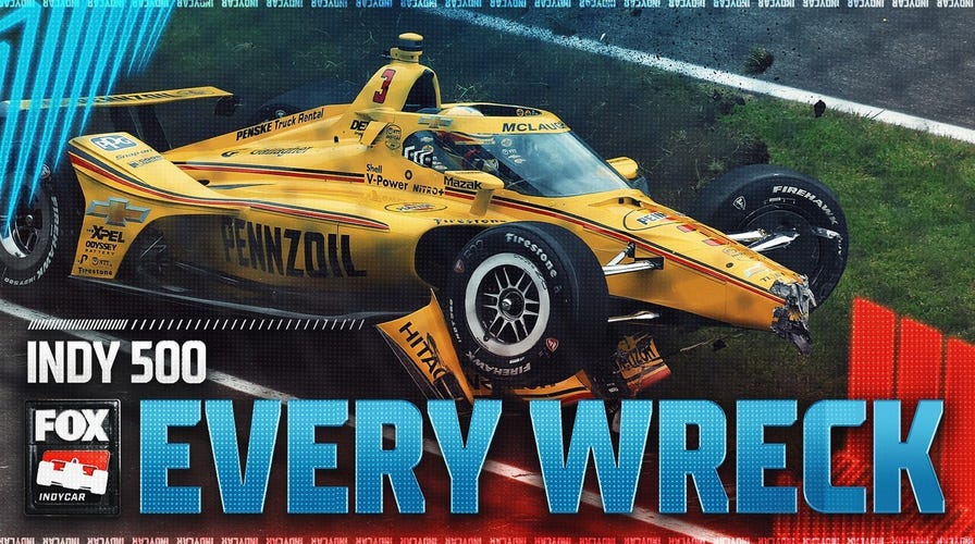 Every Wreck from the 109th Indianapolis 500 | INDYCAR on FOX | Fox News ...