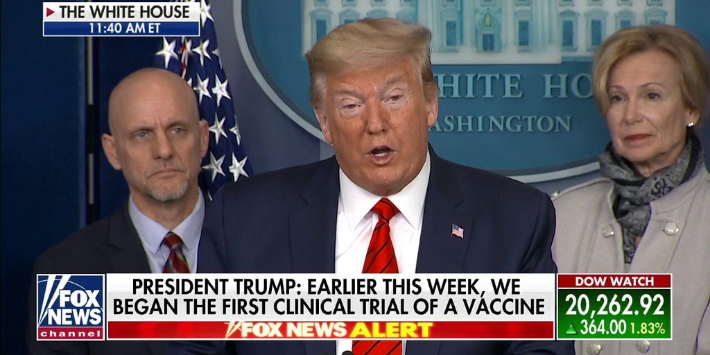 President Trump: Rapid develoment of safe COVID-19 treatments underway ...