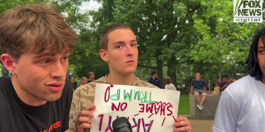 Peaceful protesters in DC suggest violence in other cities is OK 'as ...