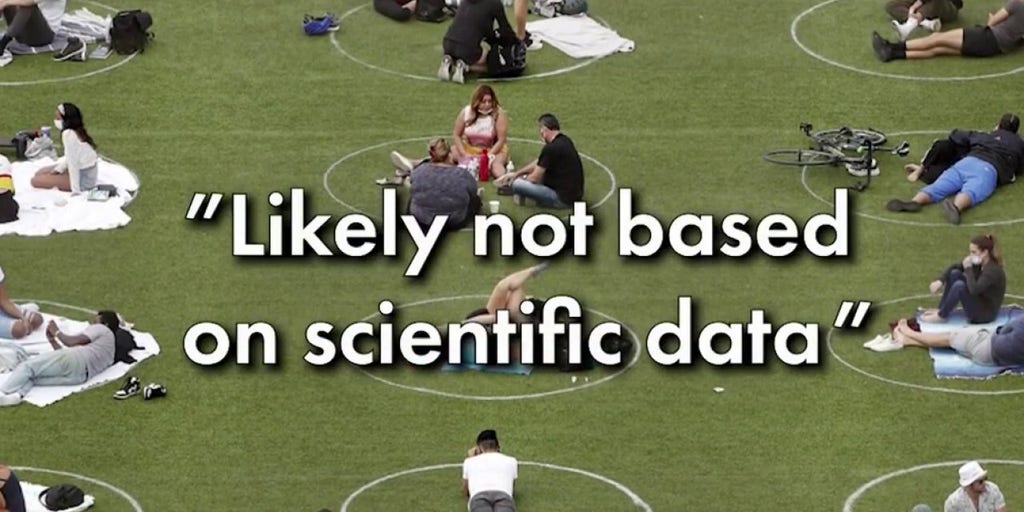 'Science Fiction': Fauci admits social distancing not based on science ... 'Science Fiction': Fauci admits social distancing not based on science ...