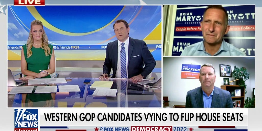 West Coast GOP candidates seek to flip House seats red | Fox News Video