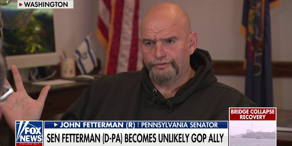 Sen. Fetterman proving to be unlikely GOP ally | Fox News Video