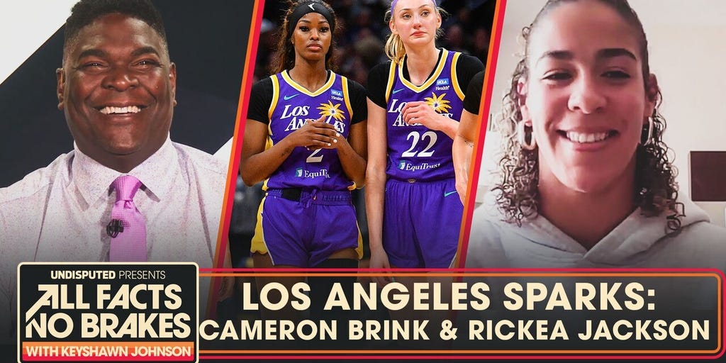 Kia Nurse on Los Angeles Sparks rookies Cameron Brink & Rickea Jackson ...