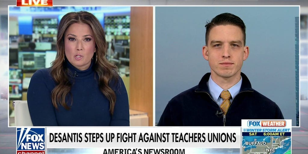 Florida Gov. DeSantis stepping up fight against teachers unions | Fox ...