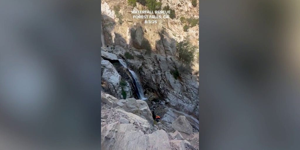 Hiker rescued after 25-foot fall onto rocks at California waterfall ...