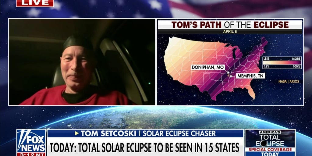 Solar eclipse chaser shares his prepping process to get the best view ...