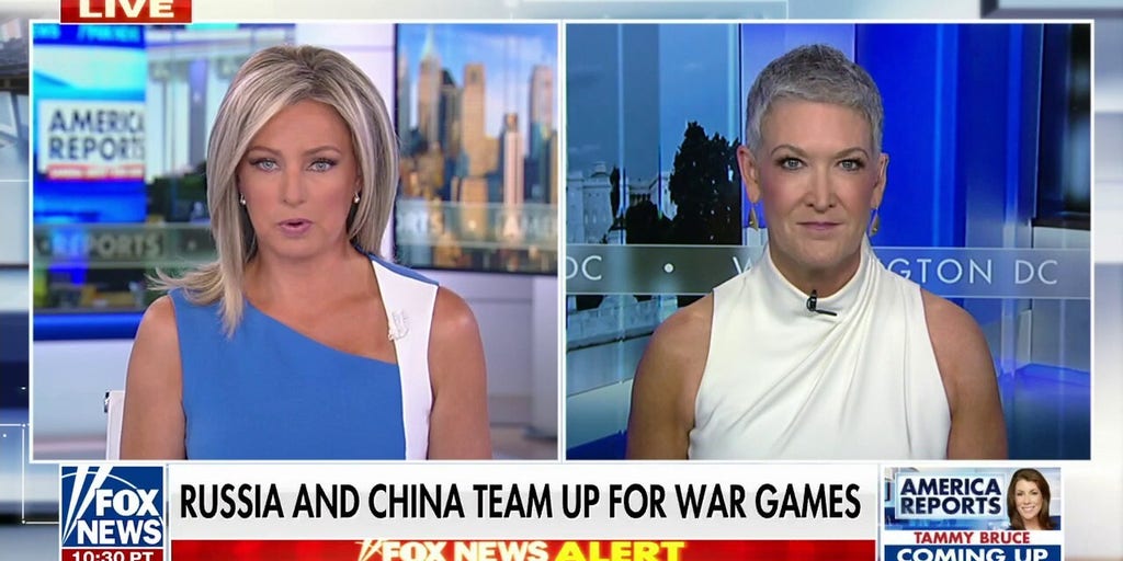 Russia and China launch joint war games | Fox News Video