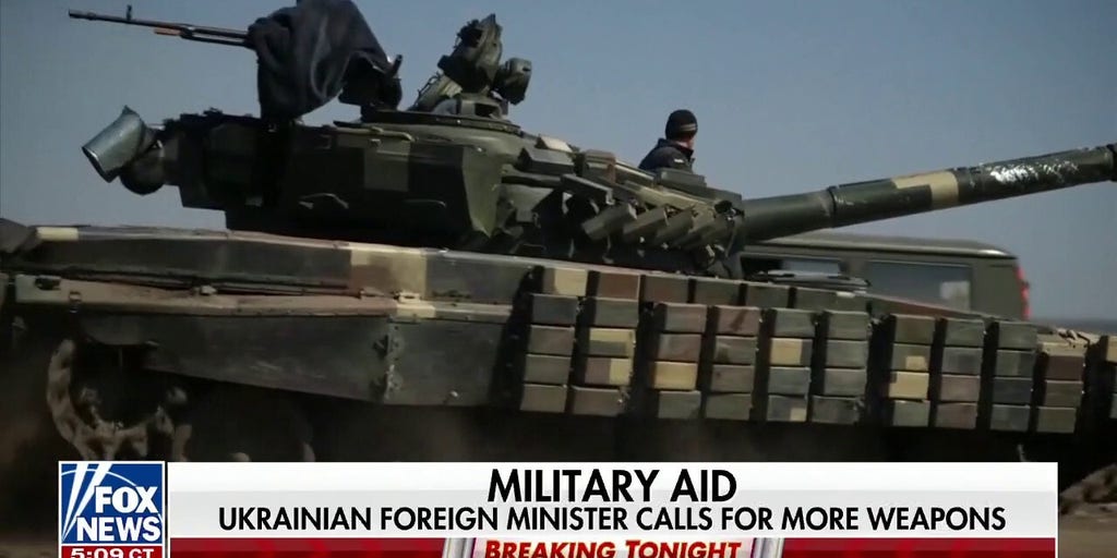Ukrainian foreign minister tells Fox News what weapons are 'critically ...