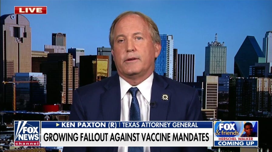 Texas AG pushes back against Biden vaccine mandate forcing Americans to ... Texas AG pushes back against Biden vaccine mandate forcing Americans to ...