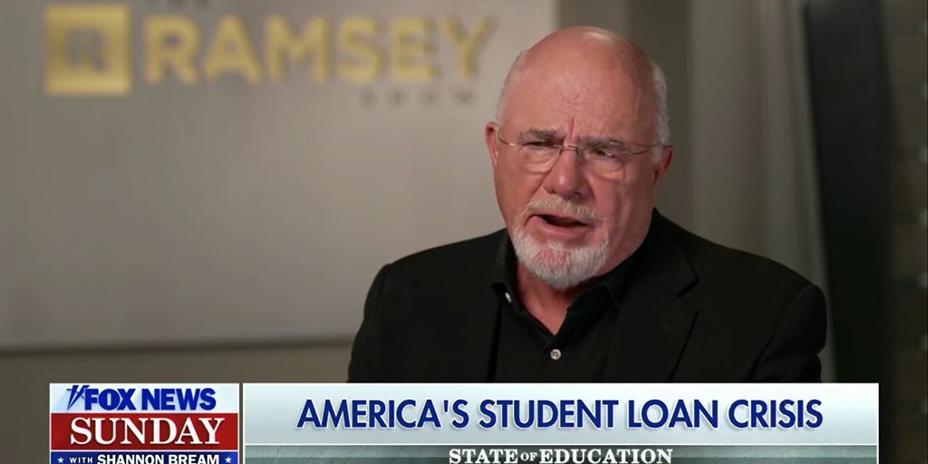 Dave Ramsey calls out the student loan debt crisis: 'This is a bit of ...