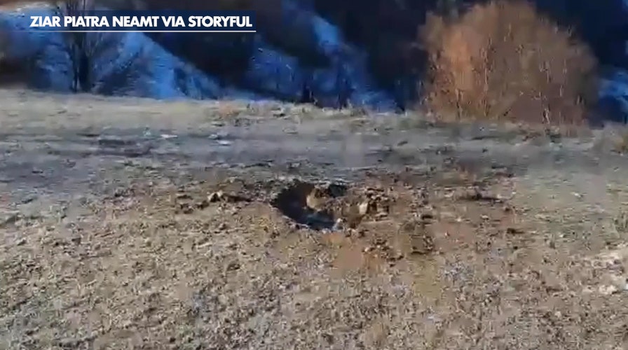 Mysterious monolith 'disappears' from Romanian hillside | Fox News Mysterious monolith 'disappears' from Romanian hillside | Fox News