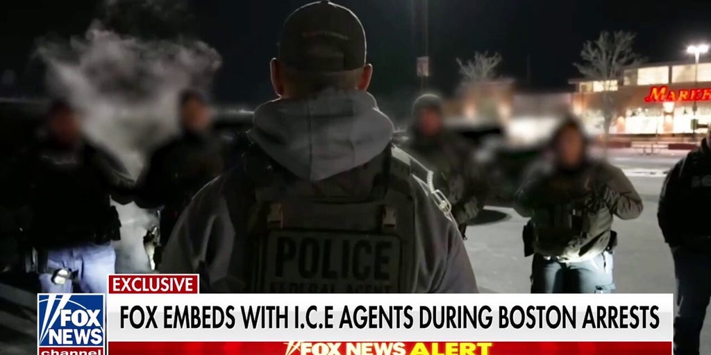 Fox News embeds with ICE agents during Boston arrests | Fox News Video