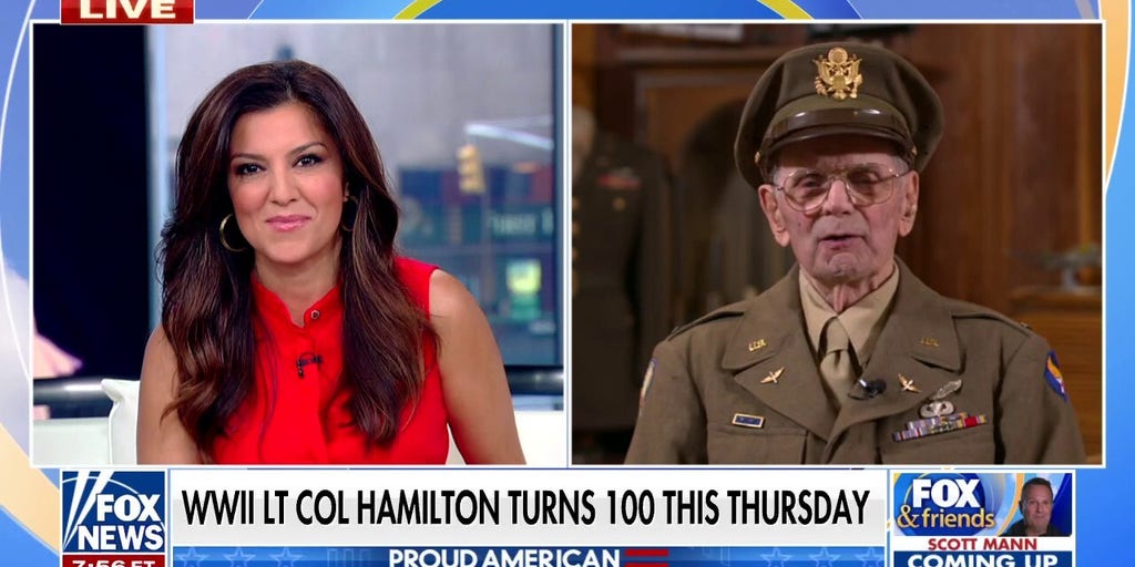 WWII Lt. Col. Hamilton turns 100 this Thursday | Fox News Video