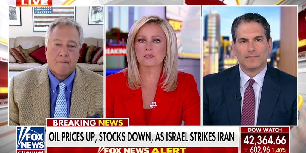 Oil prices, stocks dip after Israel strikes Iran | Fox News Video