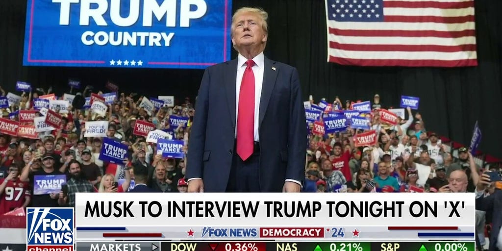 Elon Musk interviewing Donald Trump tonight on X | Fox News Video