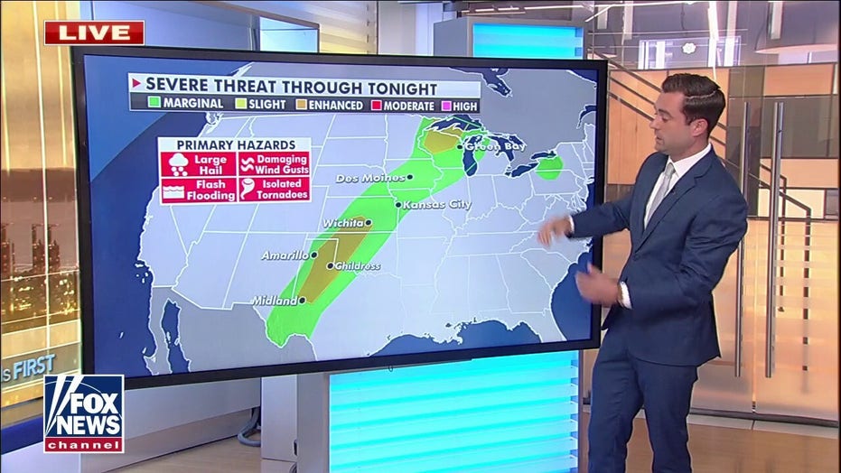 National weather forecast: Severe storms target central US | Fox News National weather forecast: Severe storms target central US | Fox News