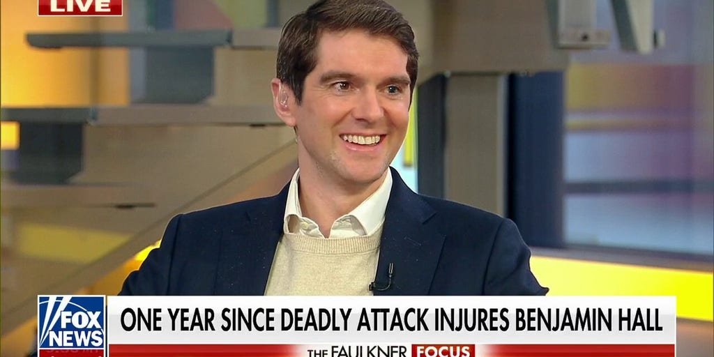 Benjamin Hall shares message of faith one year after being injured in ...