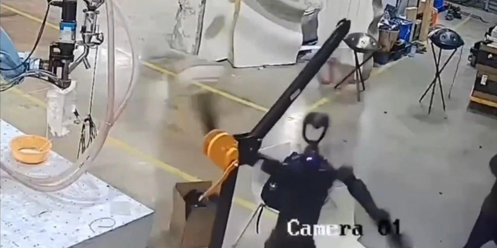 'CyberGuy': Humanoid robot malfunctions, sparks viral panic | Fox News ...