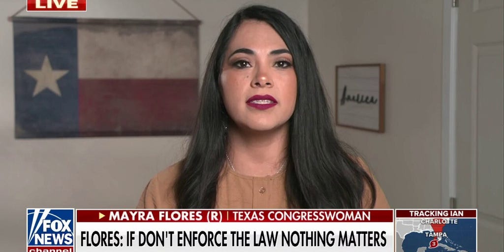 Rep. Mayra Flores tired of Biden acting like border isn't a ...