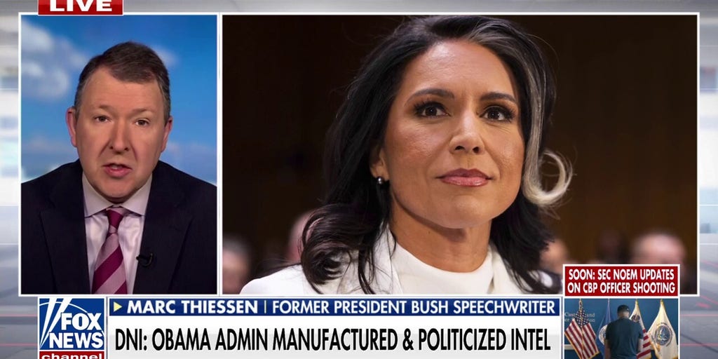 DNI Tulsi Gabbard claims Obama admin manufactured, politicized intel ...