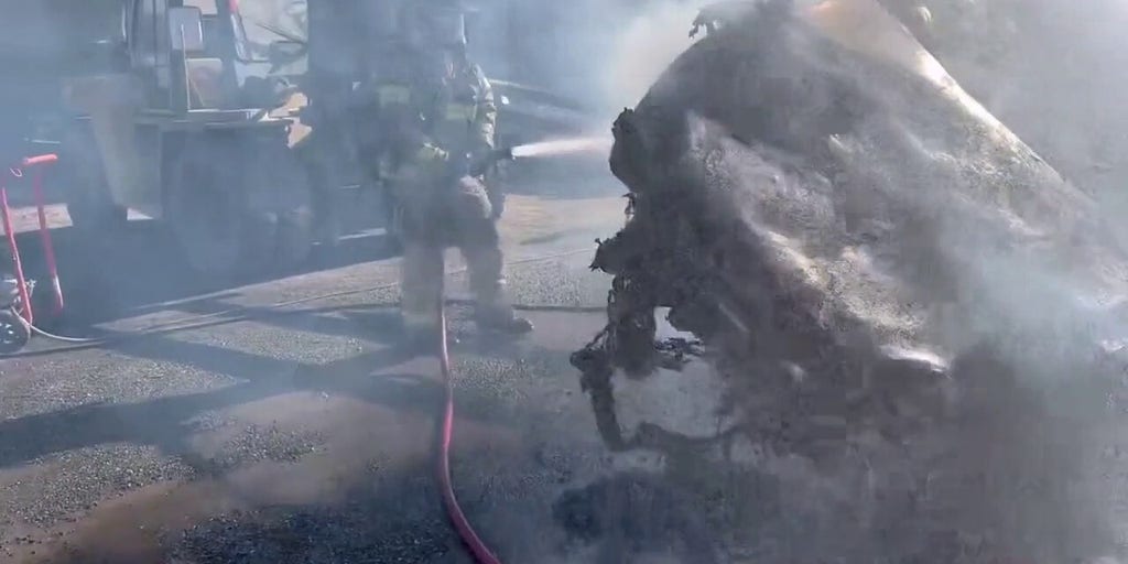 California firefighters tag Elon Musk in social media post of Tesla on ...