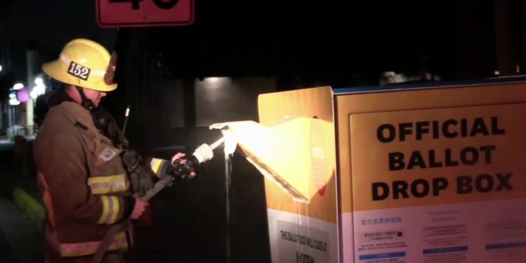 Eric Shawn: Someone burned a ballot box and burnt votes to a crisp ...