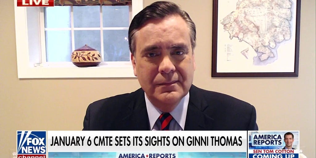 Turley: Jan 6 committee looking to wife of Justice Thomas is an ...