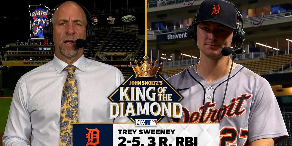 Trey Sweeney on win over Twins, Tigers' rising confidence & more | King ...
